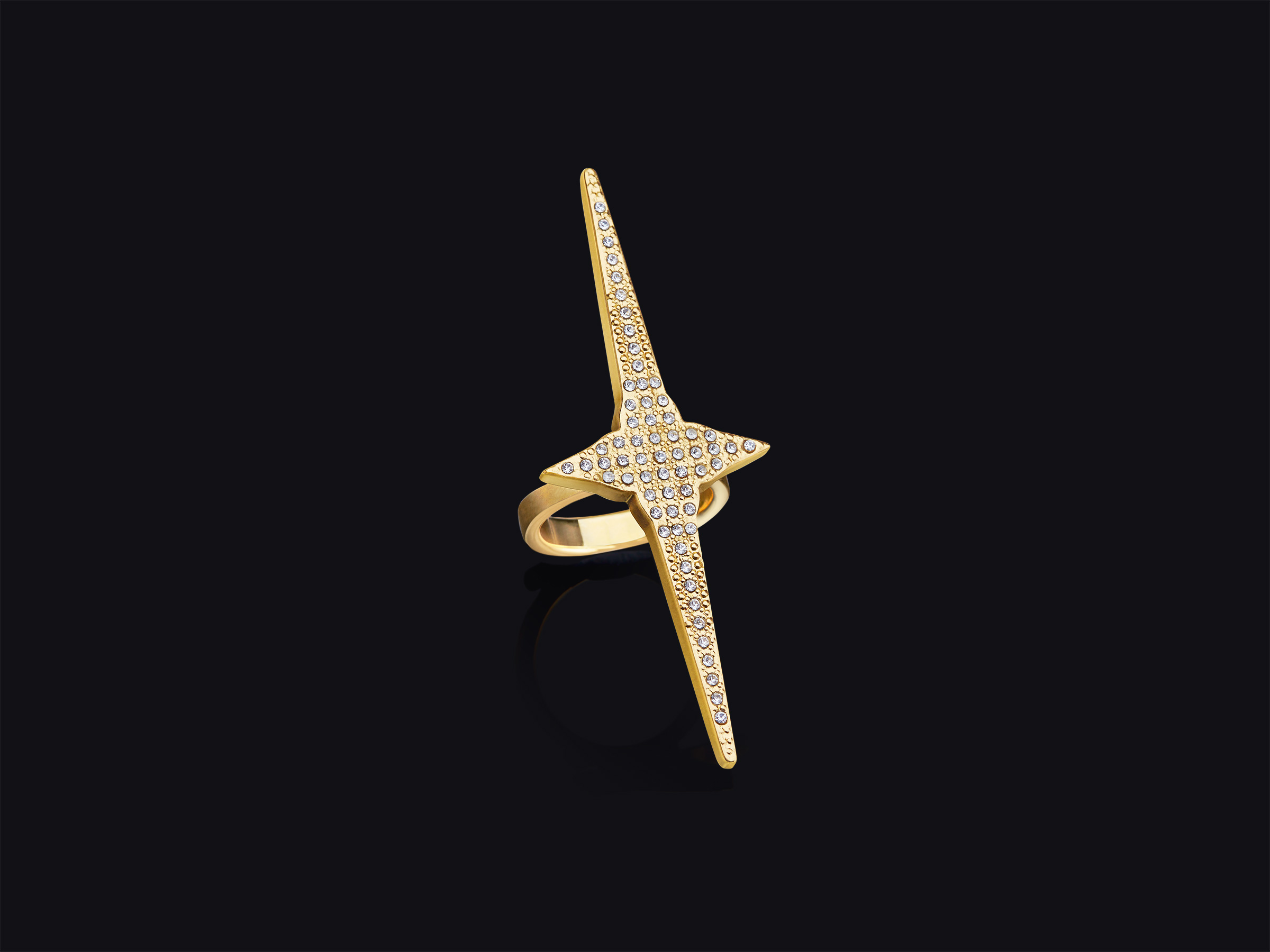 Spark Ring | DaisyDion | Daring architectural jewelry